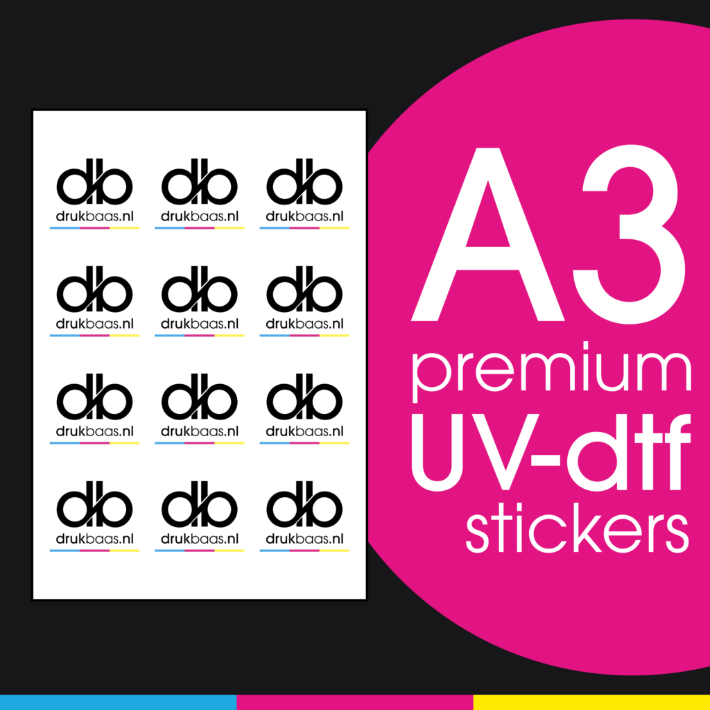Premium UV-stickers | A3 - Transferbaas